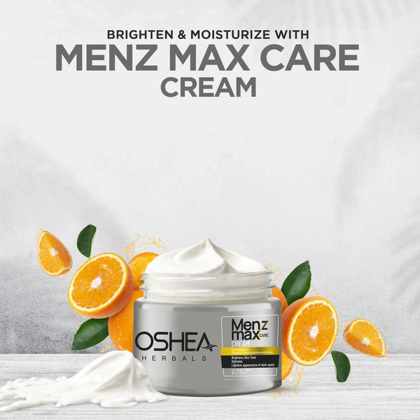 Menz Max Care Cream With SPF 25PA+ for Daily Protection – Oshea Herbals